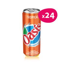 Oasis Tropical en canette 33cl - My Candy Factory